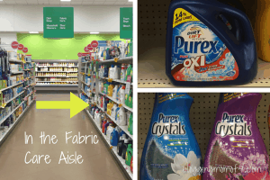3 Steps to Fresh Smelling Laundry Purex Laundry Detergent