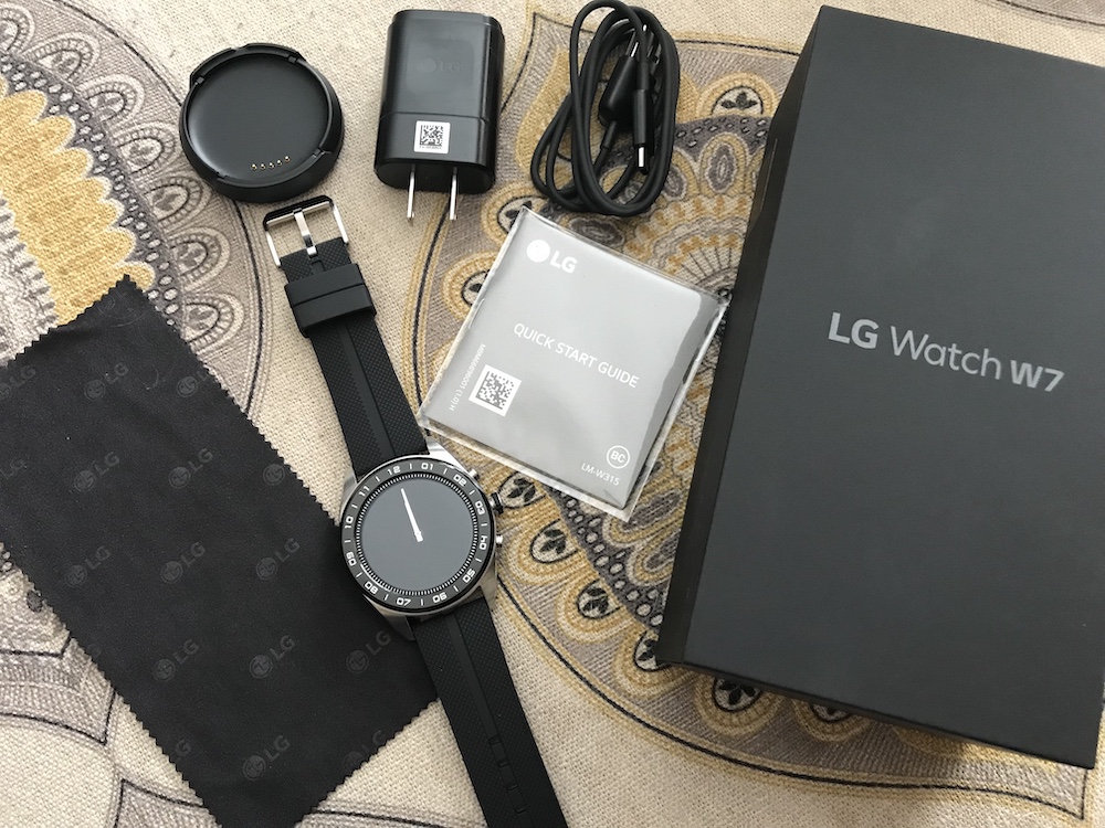 Start the New Year off right with the LG W7 Smartwatch!