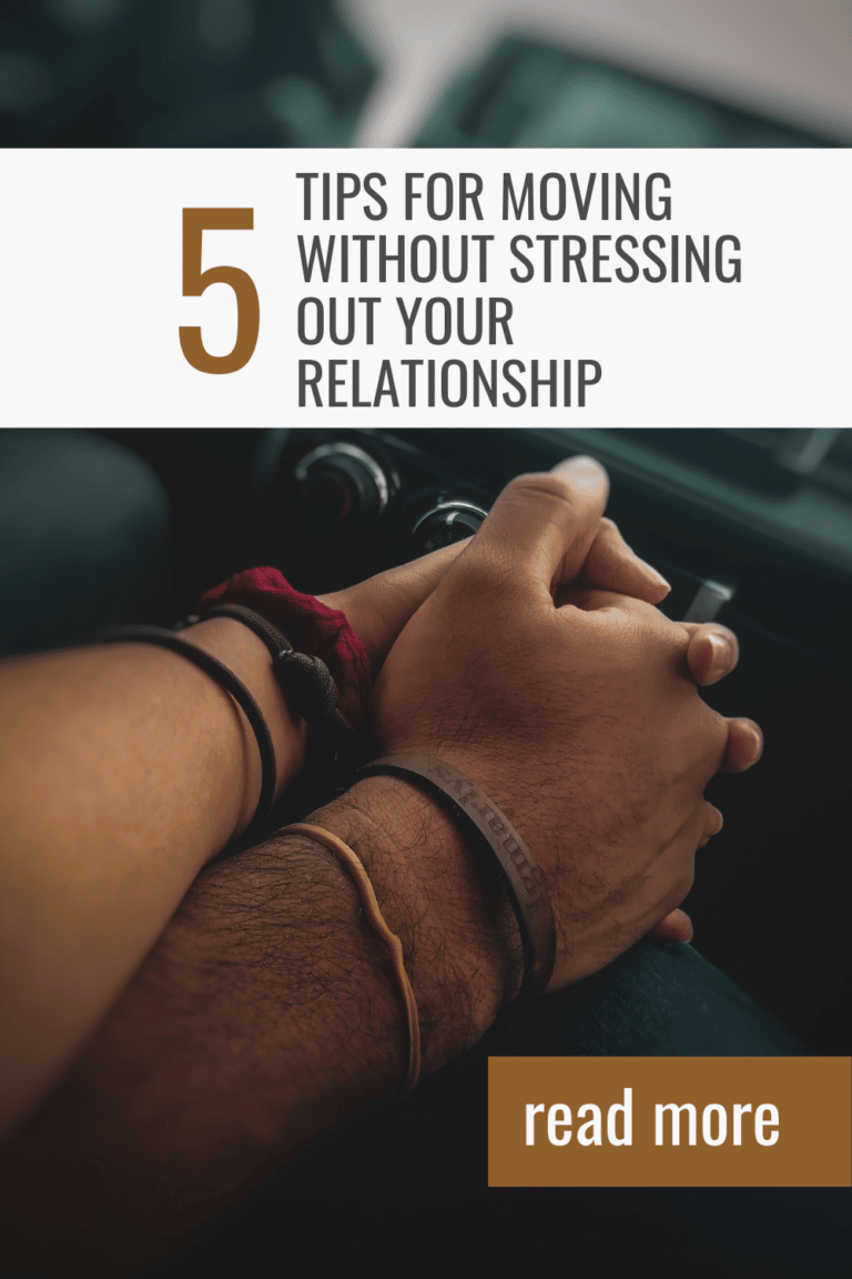 5 Tips for Moving without Stressing Out Your Relationship